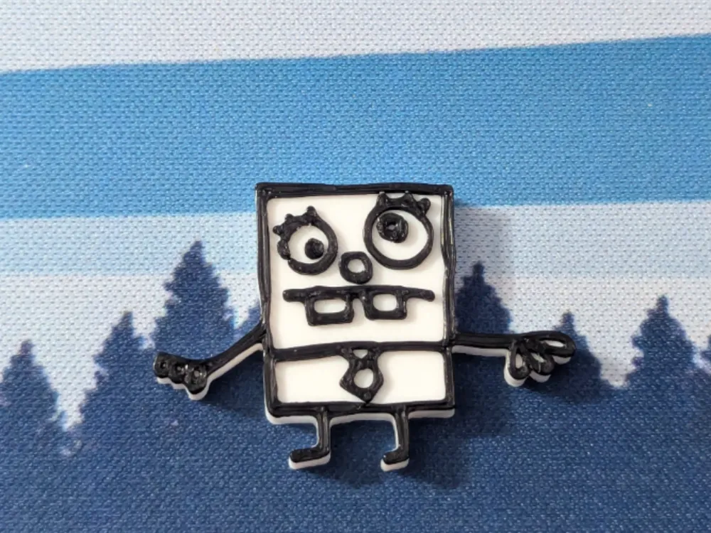 Spongebob Doodlebob Bracelet/Kandi Charm - Free 3D Print Model - MakerWorld