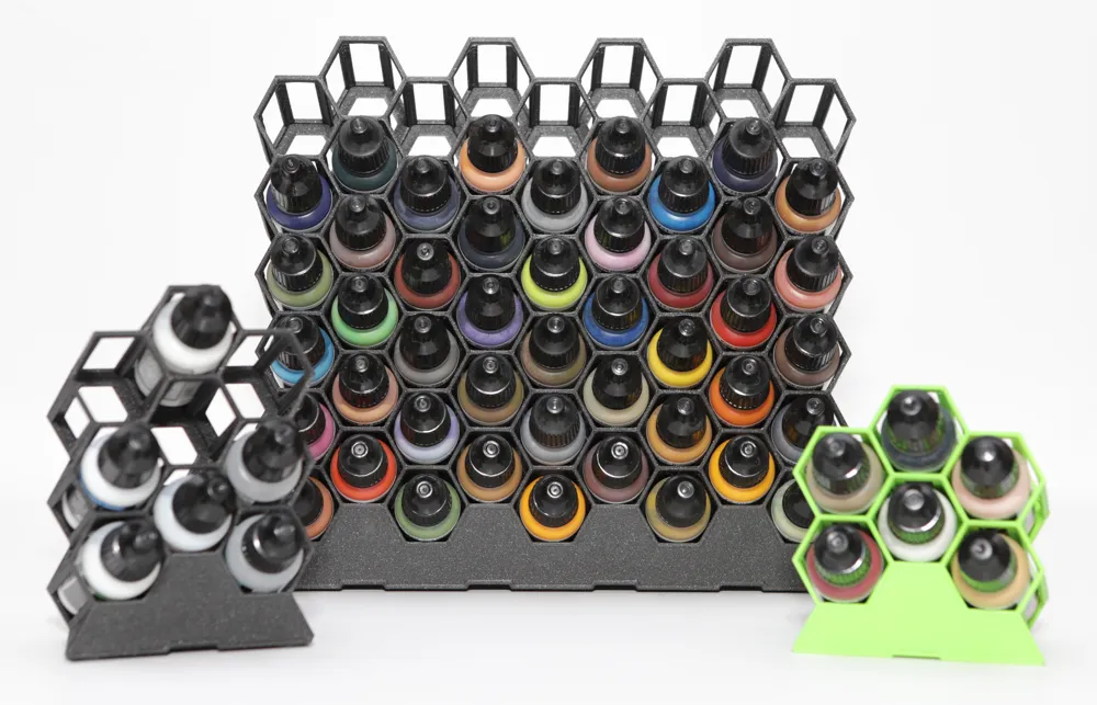 Vallejo Paint Color Stand/Holder (25 mm) - Free 3D Print Model - MakerWorld