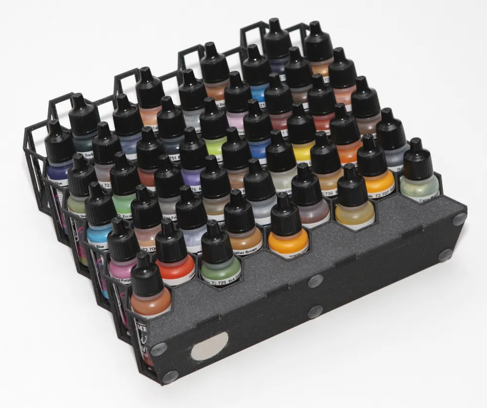 Vallejo Paint Color Stand/Holder (25 mm) - Free 3D Print Model - MakerWorld