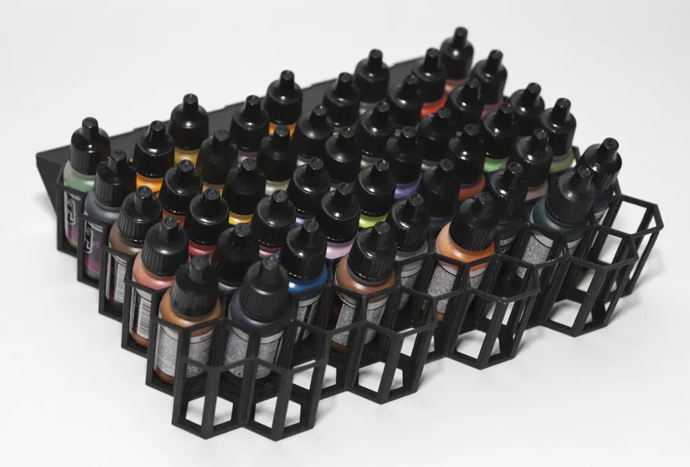 Vallejo Paint Color Stand/Holder (25 mm) - Free 3D Print Model - MakerWorld
