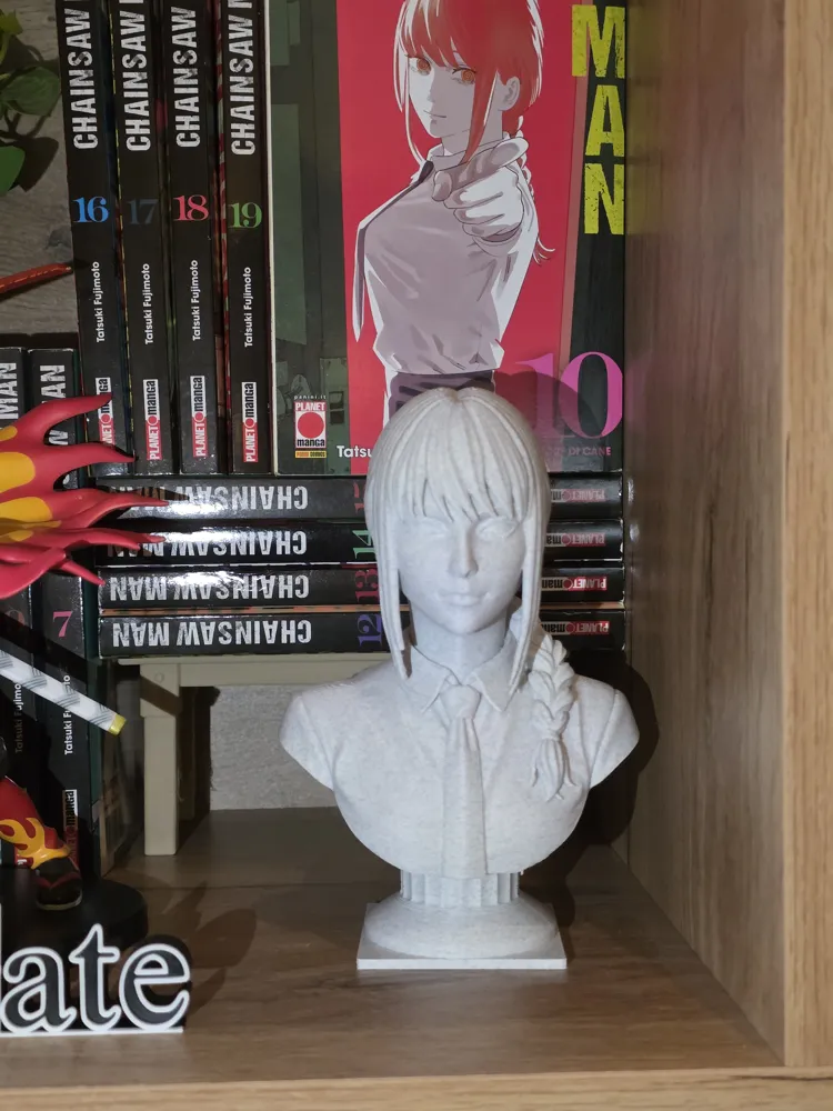 Busto di Makima - Chainsaw Man - Greek Statue - Free 3D Print Model ...