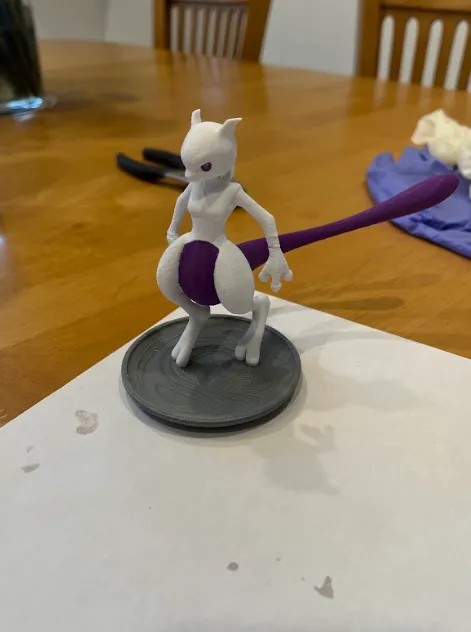 Mewtwo Figure by Boney Biden - MakerWorld