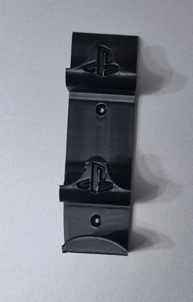 PS5 wall mount for 2 controllers and a headset - Free 3D Print Model ...
