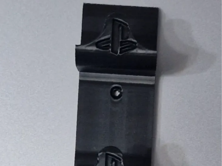 PS5 wall mount for 2 controllers and a headset - Free 3D Print Model ...