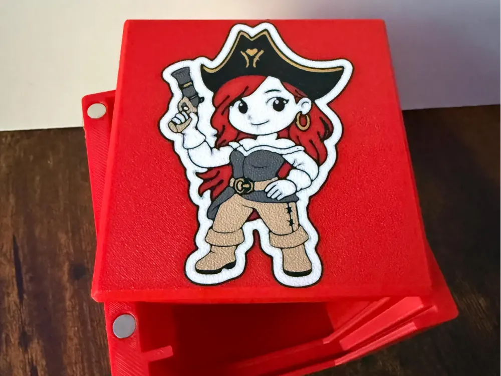 Riftbound Leader Showcase Deck Box - Miss Fortune - Free 3D Print Model ...