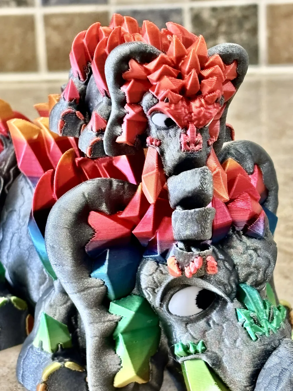 Articulated Crystal Elephant by iBrawnFDM MakerWorld: Download Free 3D Models