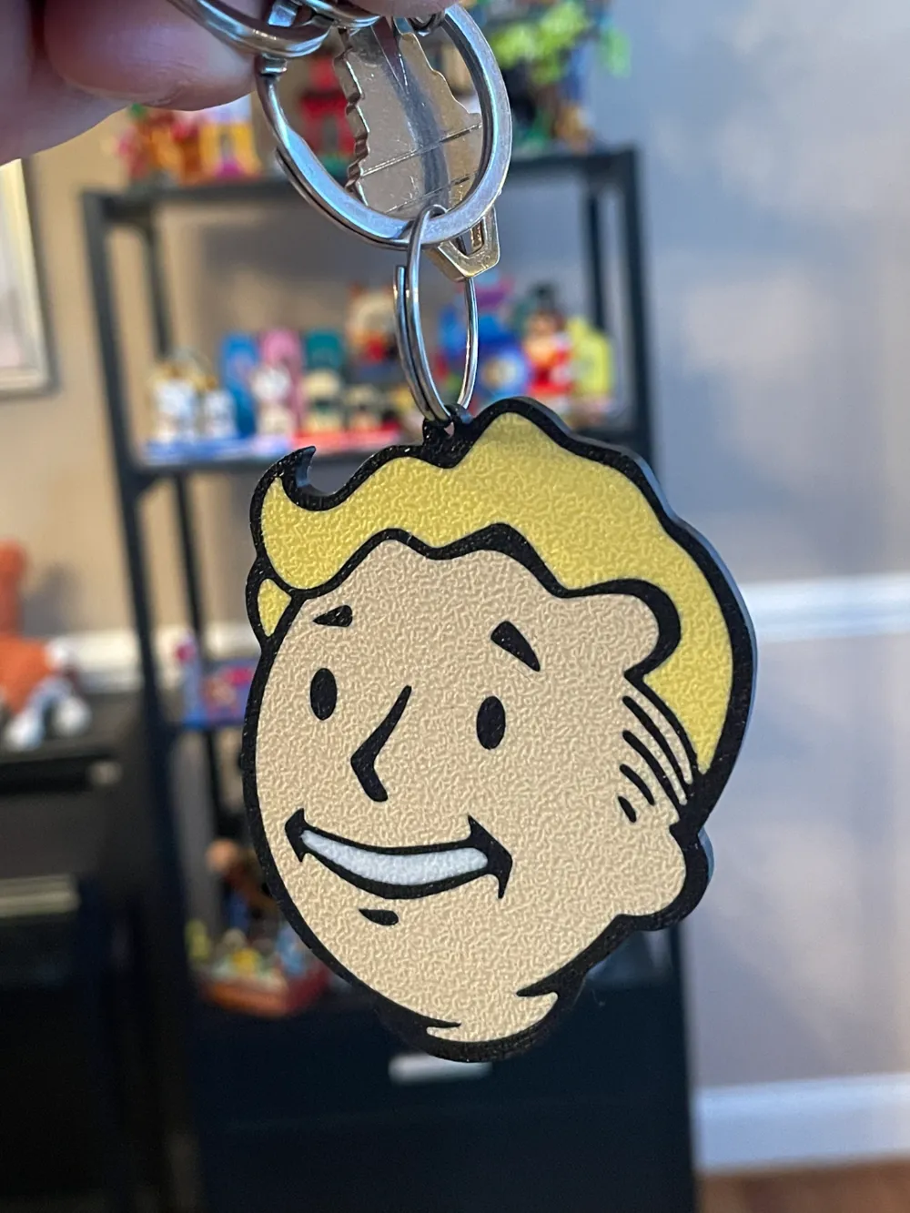 Chaveiro Fallout / 4 cores / Vault Boy / Pip-Boy - Modelo gratuito para ...