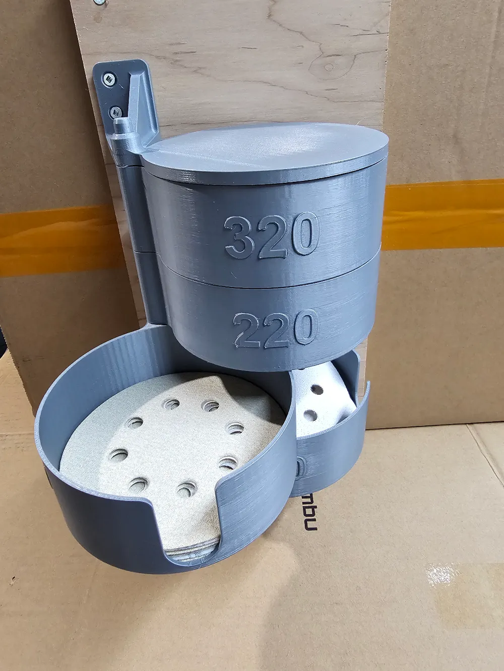 5in Sanding Disc Storage by Outrun - MakerWorld