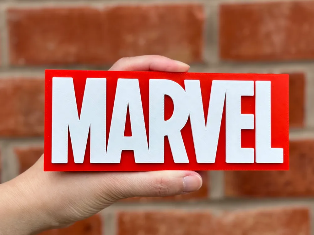 Marvel Logo by FatDog MakerWorld: Download Free 3D Models