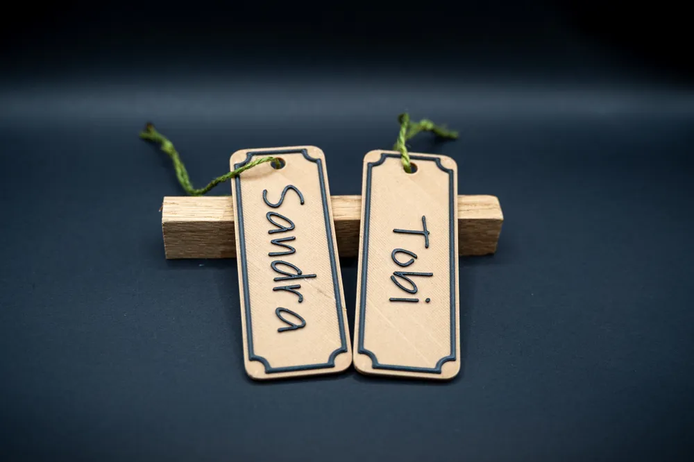 Personalized Gift Name Tags - Free 3D Print Model - MakerWorld