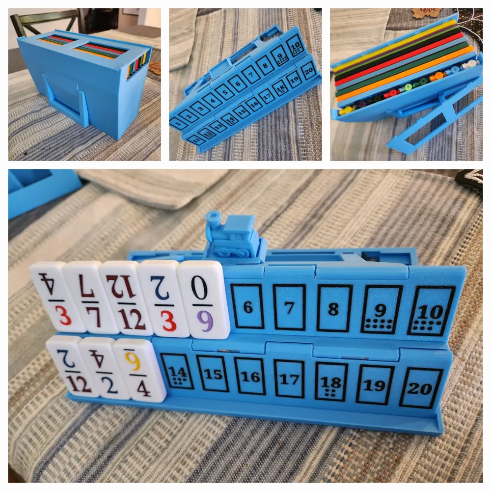 Mexican Train Rack Set by dry3210 MakerWorld: Download Free 3D Models