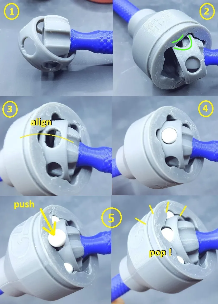 CVJ (Constant Velocity Joint) Fidget Toy by speeedydan MakerWorld ...