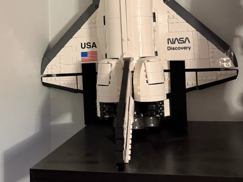 Brick NASA Discovery Shuttle Set Vertical Stand - Free 3D Print Model ...
