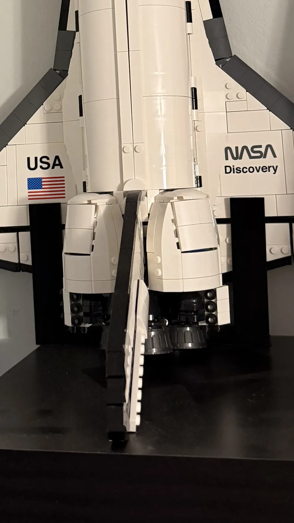 Brick NASA Discovery Shuttle Set Vertical Stand - Free 3D Print Model ...