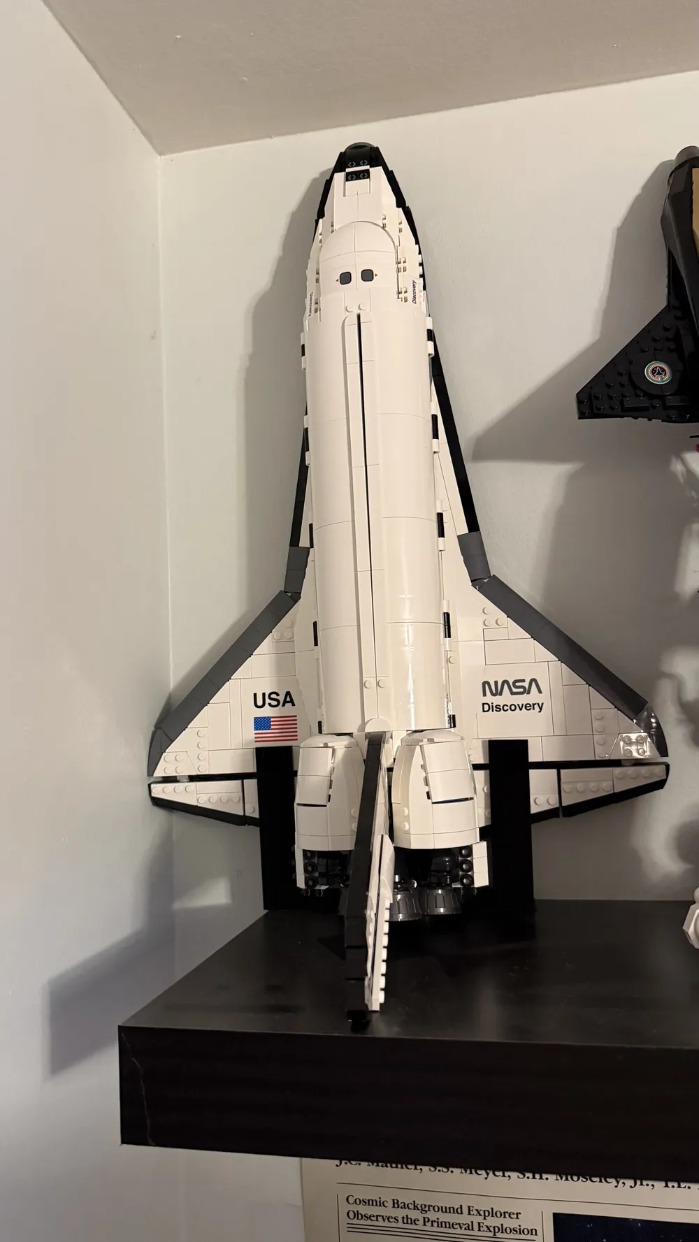 Brick NASA Discovery Shuttle Set Vertical Stand - Free 3D Print Model ...