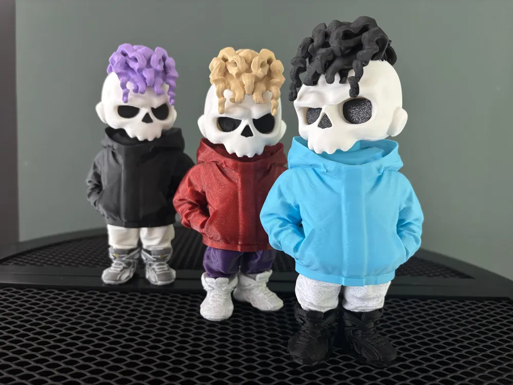 Skull Urban Toy (ZKULL) by Slevin MakerWorld: Download Free 3D Models