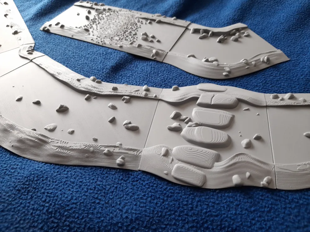 Modular Wargaming Terrain, Stepping Stones by The Terrain Atelier ...
