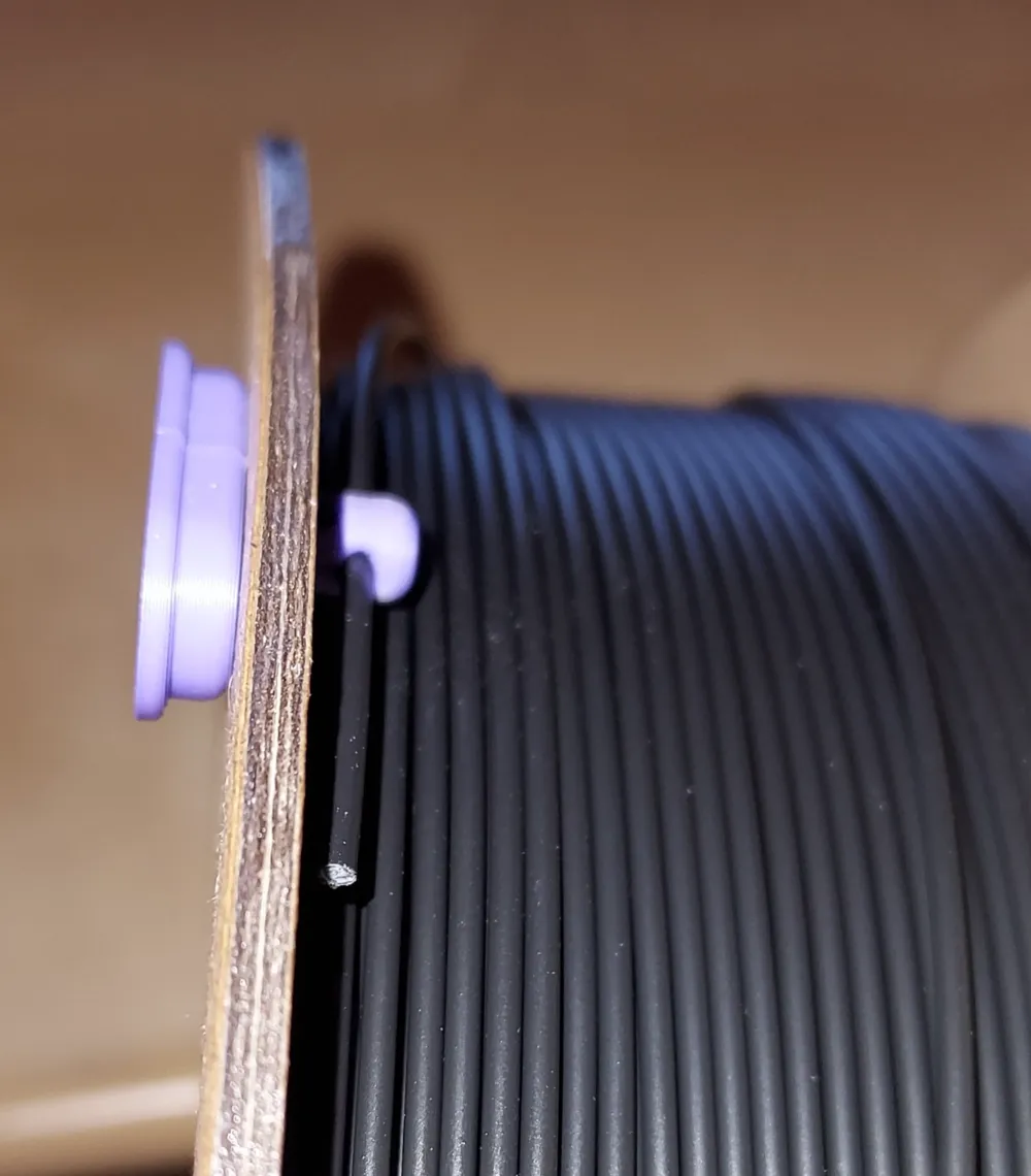 Cardboard Spool filament clip (elegoo style spool) by BigJon1378 ...