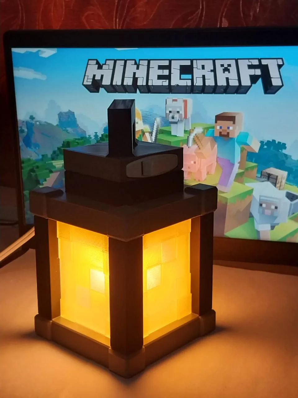 Minecraft Lamp - Free 3D Print Model - MakerWorld