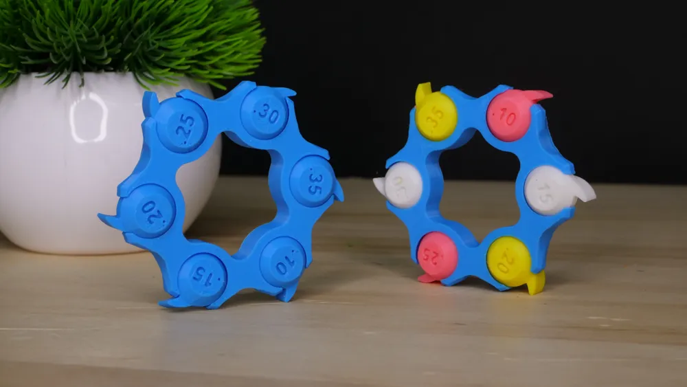Clearance tolerance test - Free 3D Print Model - MakerWorld