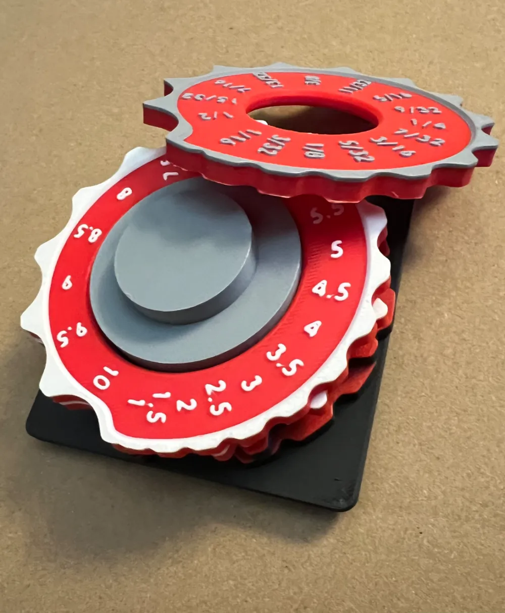 Gridfinity Holder for Radius and Chamfer Gauges by Mykimus MakerWorld ...