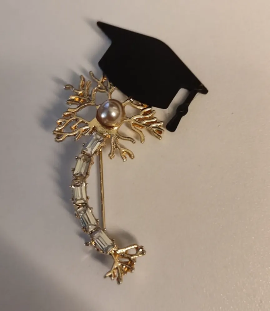 Graduation Hat Graduated Neuron - Free 3D Print Model - MakerWorld