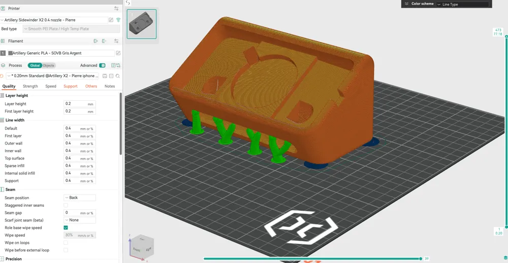 iPhone 13 Standby Mode Dock With cable connection - Free 3D Print Model ...
