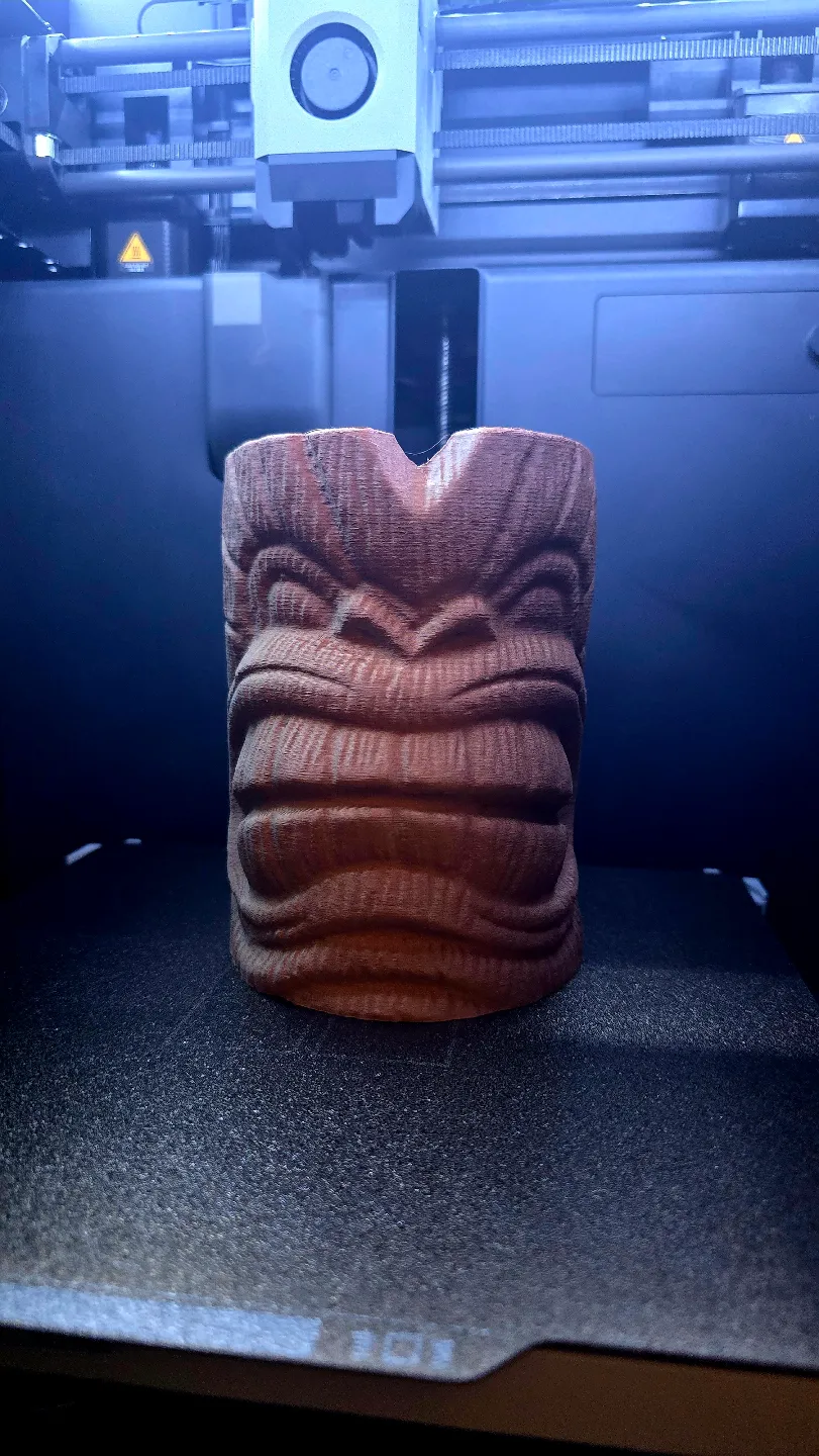 Tiki Totem #01 - Plant or Pencil Holder by thereallagnor69 MakerWorld ...