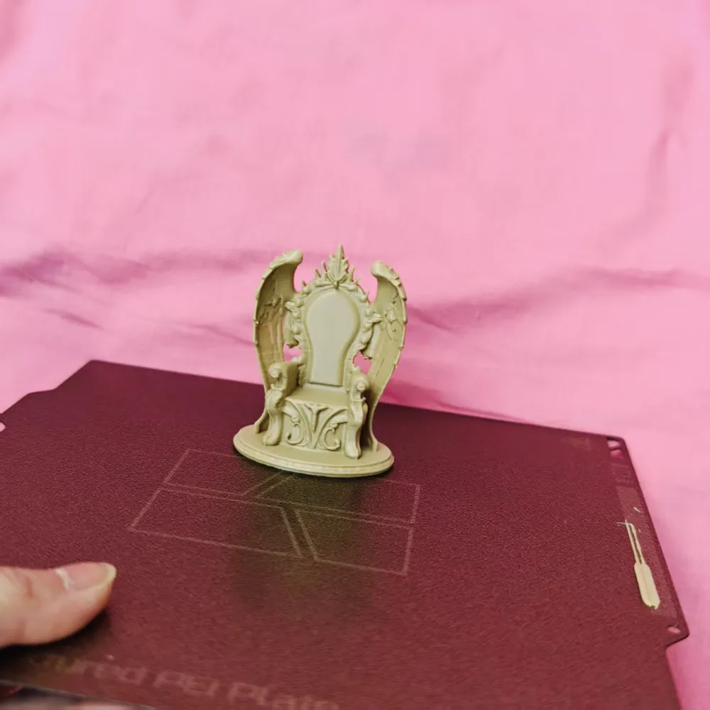 Angel Throne - Free 3D Print Model - MakerWorld