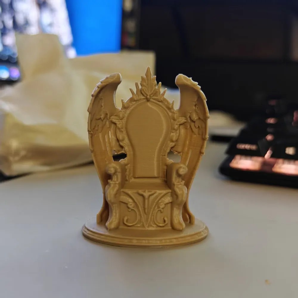 Angel Throne - Free 3D Print Model - MakerWorld
