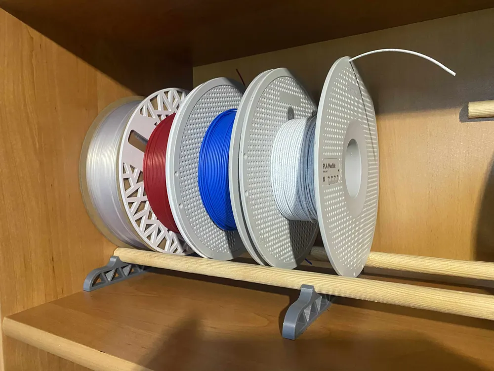 Filament Spool Stand/Holder - Free 3D Print Model - MakerWorld