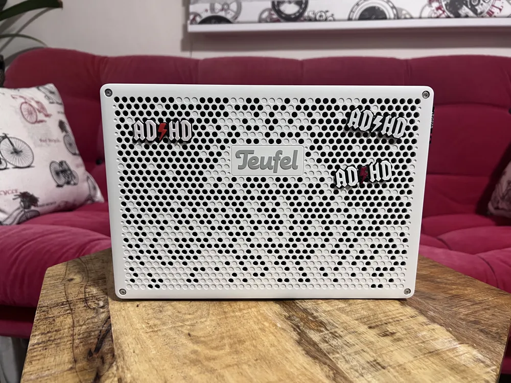 Pingente TDAH estilo AC/DC (+Adequado para Teufel MYND) - Modelo ...