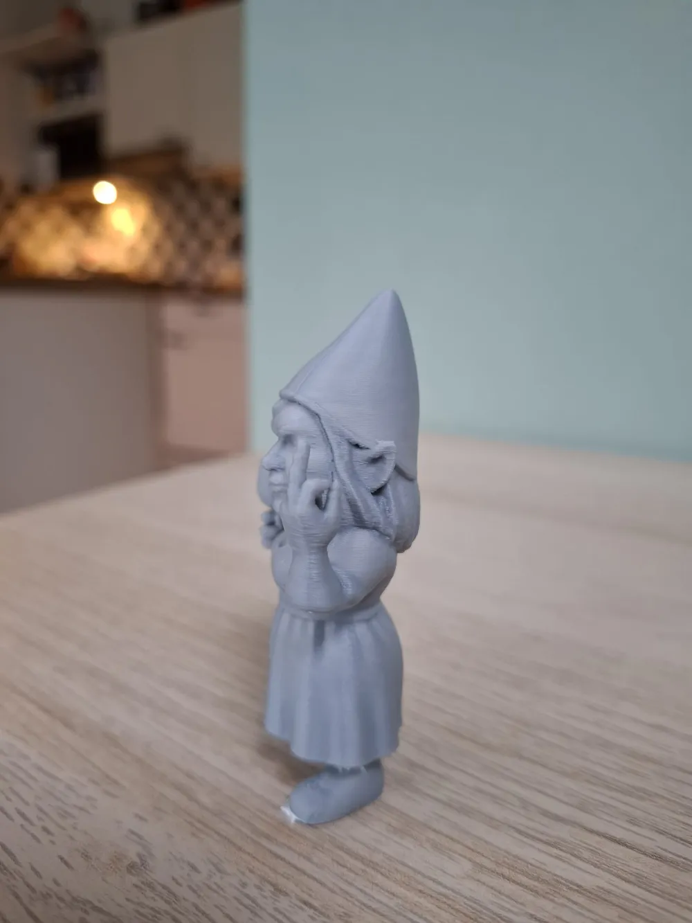 Cheers & Flip-Off Gnomette by Koffiekoek MakerWorld: Download Free 3D Models