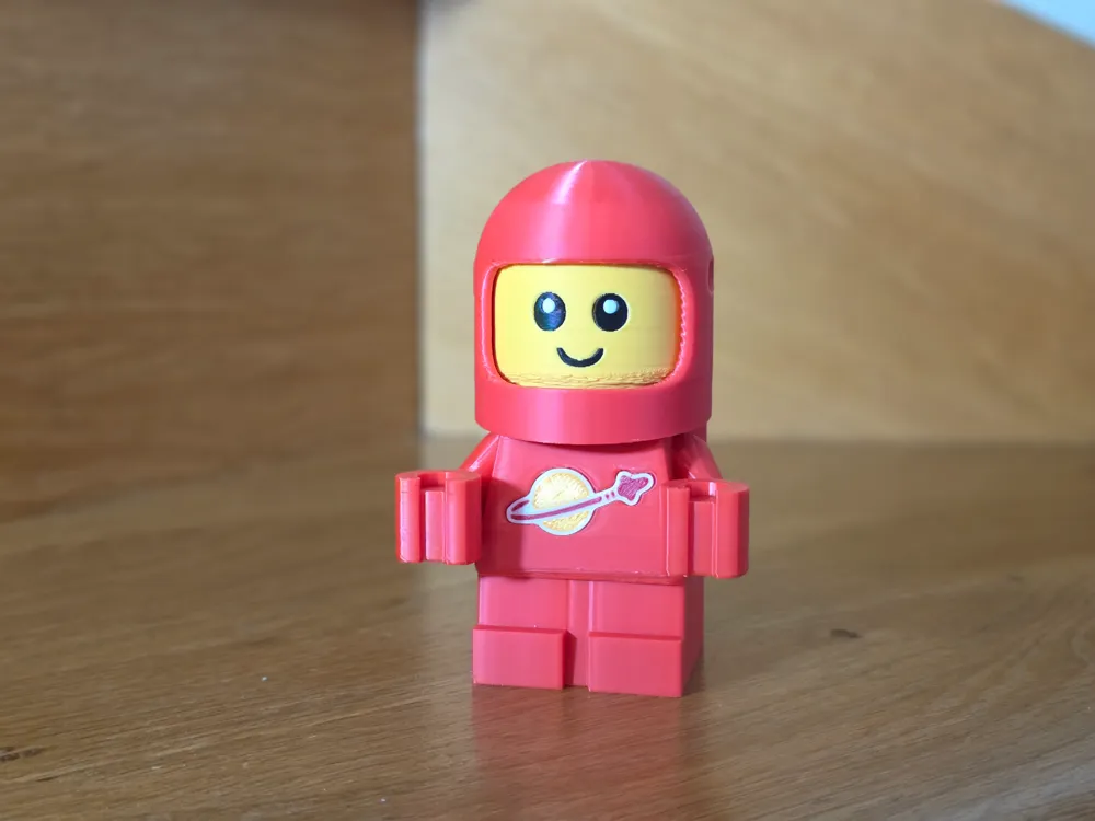 BrickMan 500% - Baby Astronaut - 40767 - Free 3D Print Model - MakerWorld