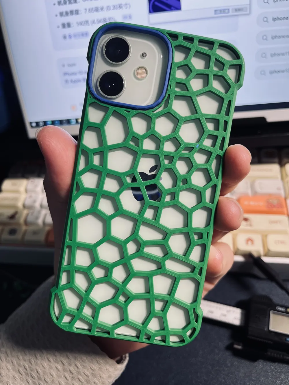 Magnetic Hollow iPhone 13 mini/12 mini Case - Free 3D Print Model ...
