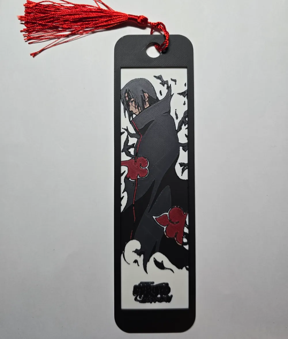 Itachi Hueforge Bookmark by DevonA - MakerWorld