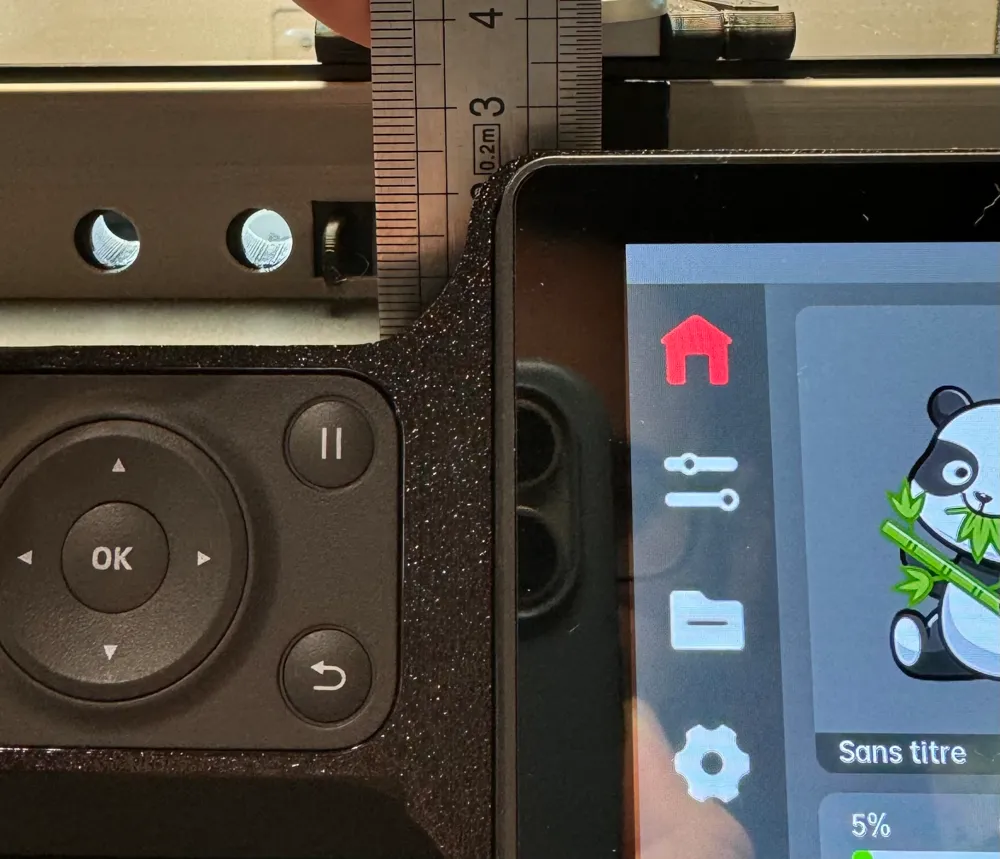 Low Panda Touch Faceplate For AMS raiser Remixed by HackMan - MakerWorld