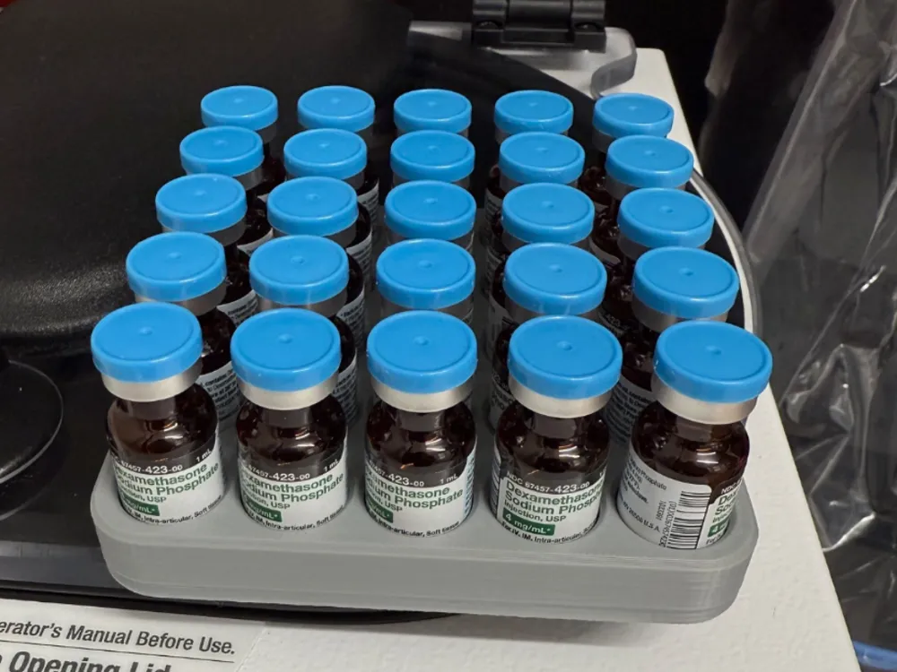 Medicine Vial Rack - Stackable - Multiple Sizes - Free 3D Print Model ...