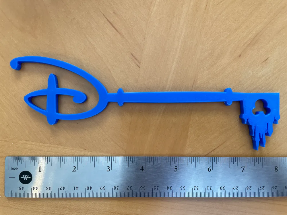 Disney Castle Collectible Key Magnet! by Mikey.Mouse MakerWorld ...