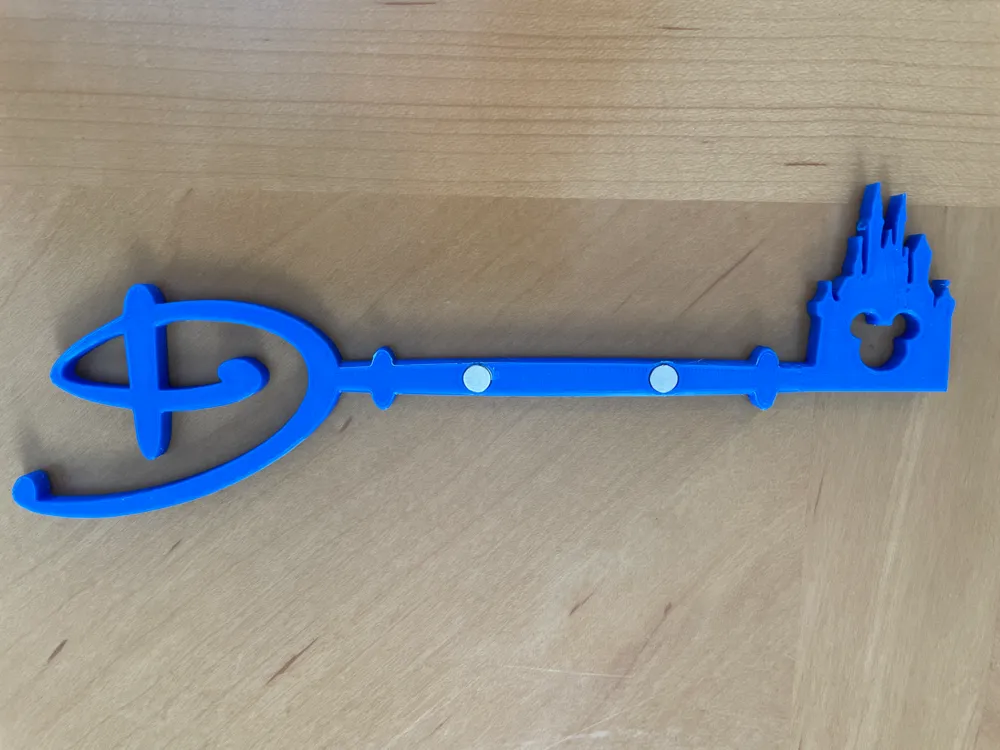 Disney Castle Collectible Key Magnet! by Mikey.Mouse MakerWorld ...