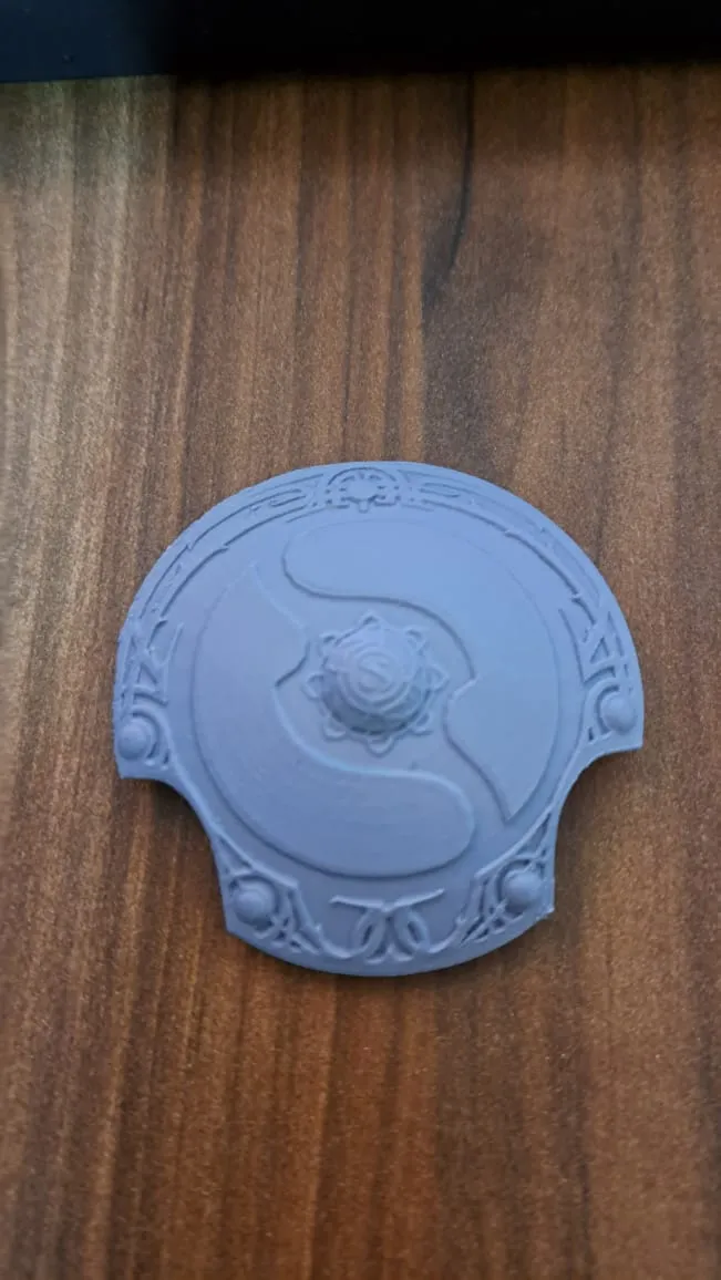 Dota 2 Champions Aegis with Stand and Plaque - Free 3D Print Model ...
