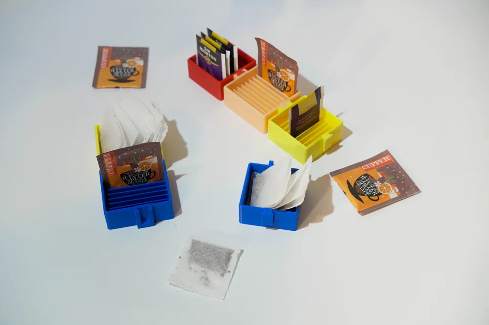 Modular Tea System (Tea Organizer Box) - Free 3D Print Model - MakerWorld