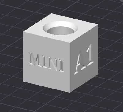 A1 MINI CALIBRATION CUBE-OUTSIDE AND IN-CHECK YOUR PRINTER TOLERANCES ...