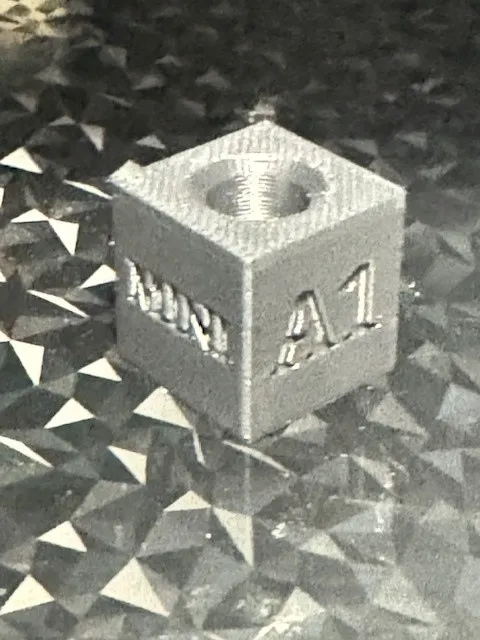 A1 MINI CALIBRATION CUBE-OUTSIDE AND IN-CHECK YOUR PRINTER TOLERANCES ...