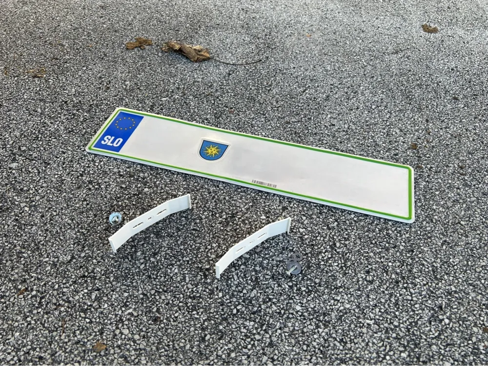 Frameless EU Licence Plate Holder by Smrduhec MakerWorld: Download Free ...