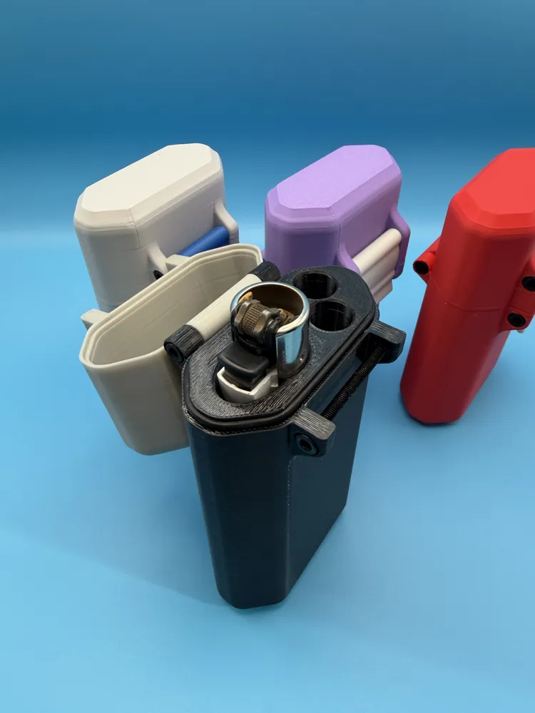 Smell-Proof Doob Tube for Multiple Sizes & Lighter - Free 3D Print ...