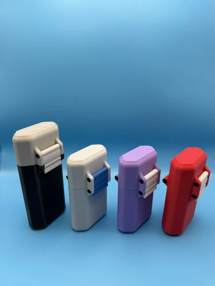Smell-Proof Doob Tube for Multiple Sizes & Lighter - Free 3D Print ...