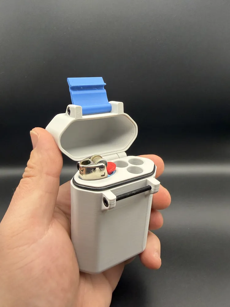 Smell-Proof Doob Tube for Multiple Sizes & Lighter - Free 3D Print ...