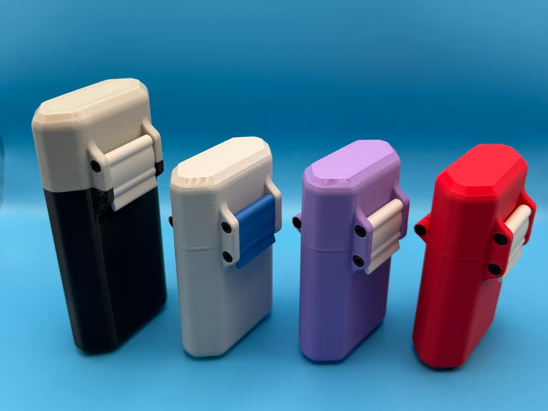 Smell-Proof Doob Tube for Multiple Sizes & Lighter - Free 3D Print ...