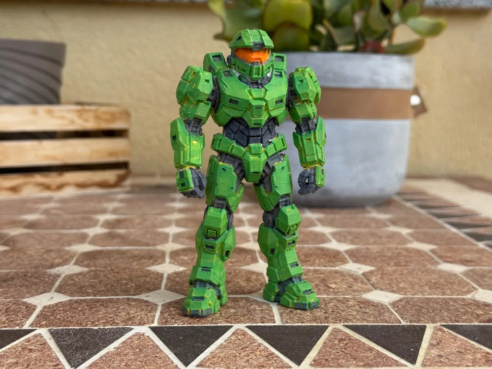 Master Chief Mecha - Free 3D Print Model - MakerWorld
